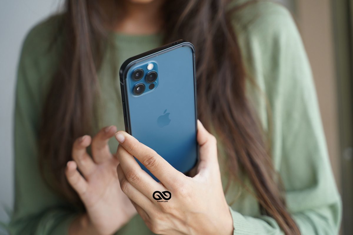 Midnight Blue Fiber Bumper for iPhone 12 Pro Max (Bumper, not a Case ...