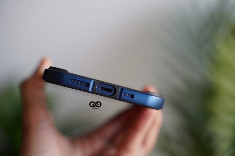 Lapis Blue Fiber Bumper for iPhone 12 Mini (Bumper, not a Case ...