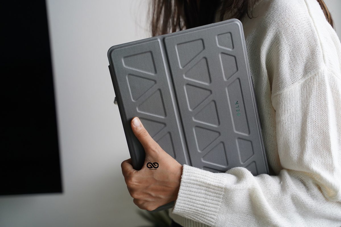 iPad Pro 2021 M1/2020/2018 3D Design Grey Flip Case 11 inch and 12.9 ...