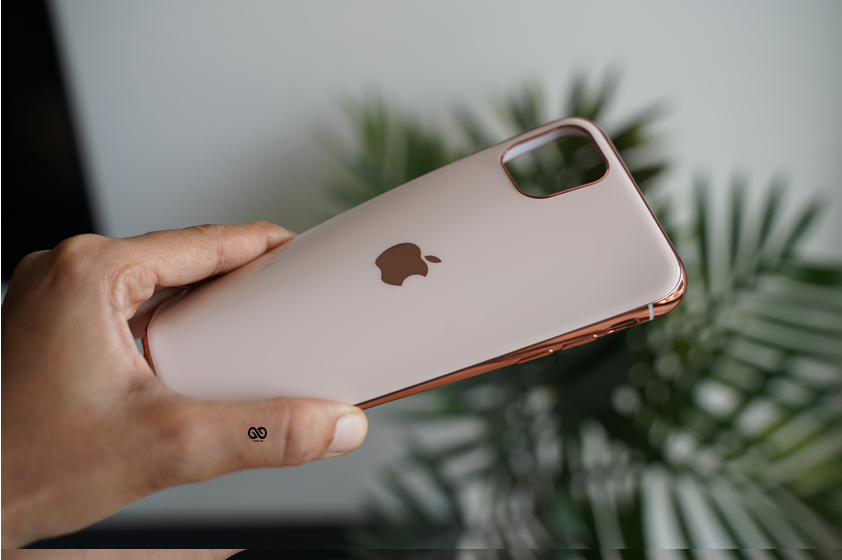 Rose Gold Soft Glass Finish case for iPhone 11 - Starelabs® India