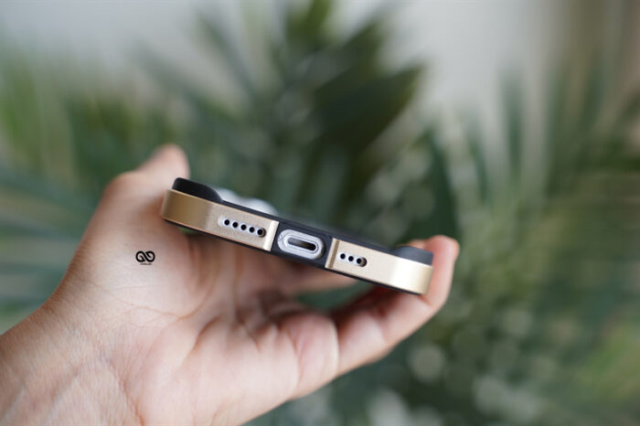 Copper Gold Fiber Bumper for iPhone 14 Pro (Bumper, not a Case ...