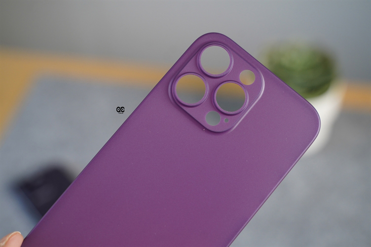 Deep Purple Ultra Thin Slim Case for iPhone 14 Pro Max - Starelabs® India