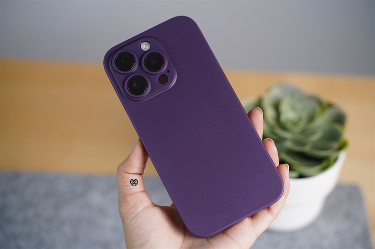 Deep Purple Ultra Thin Slim Case for iPhone 14 Pro Max - Starelabs® India