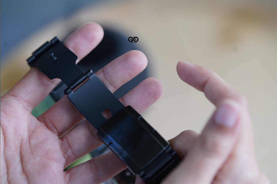 Black Titanium Link Strap For iWatch 49MM For Series Ultra - Starelabs ...