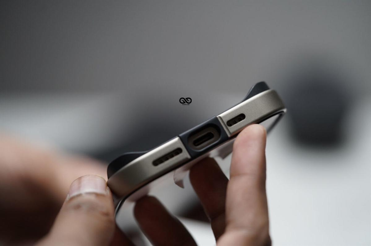 Natural Fiber Bumper for iPhone 16 Pro (Bumper, not a Case)