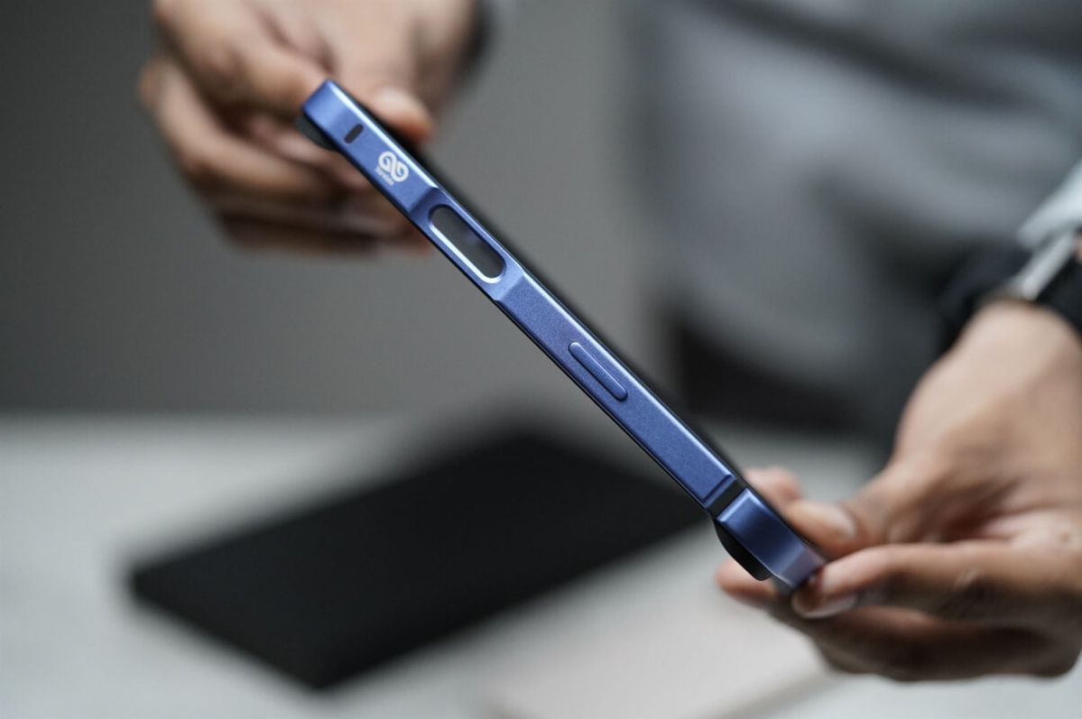Ultramarine Fiber Bumper for iPhone 16 Plus - Phone Defense