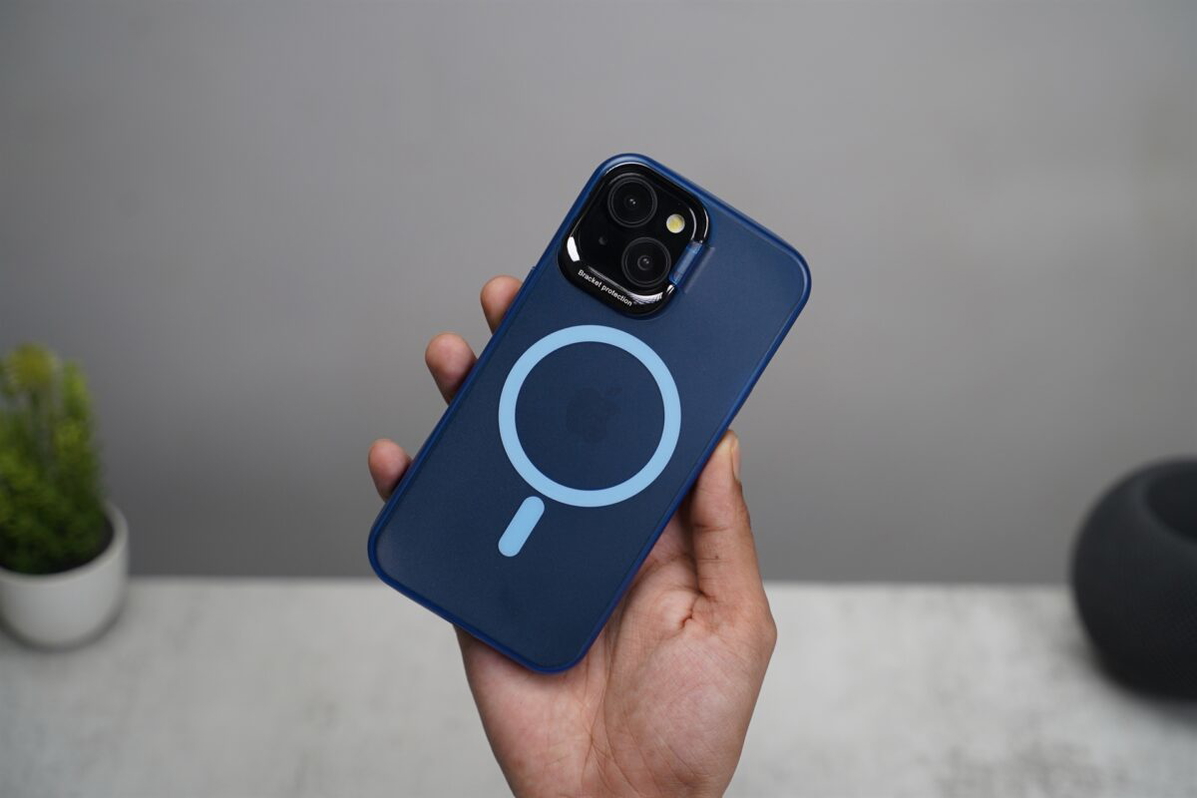 Magsafe Matte Finish Case with Kickstand Ring Feature - Starelabs® India