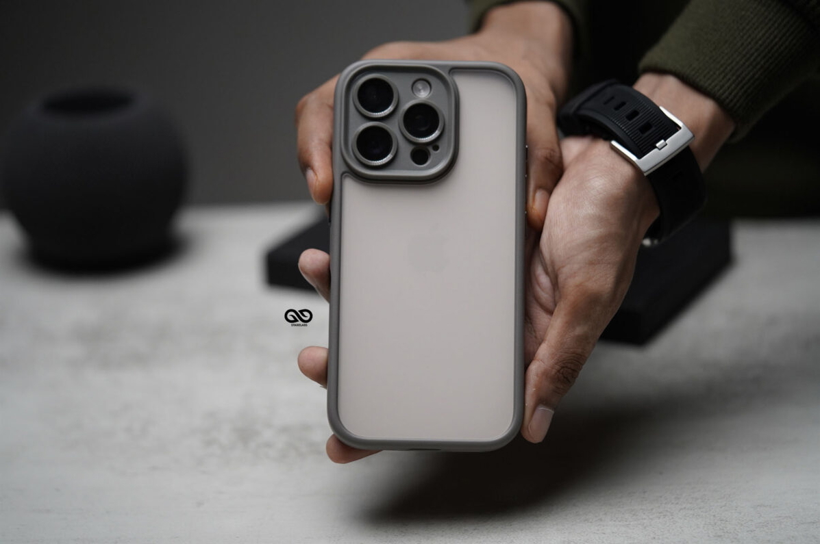 Drop Proof Sleek Matte Case with Camera Lens Protection For iPhone 16 ...