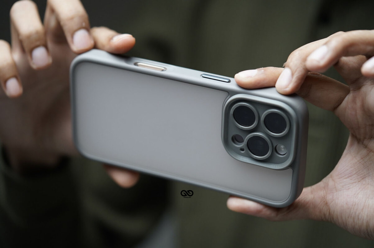 Drop Proof Sleek Matte Case with Camera Lens Protection For iPhone 16 ...