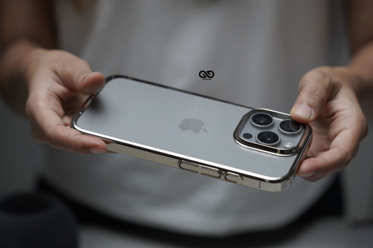 Hard Case with Colored Border For iPhone 16/16Plus/16Pro/16PoMax