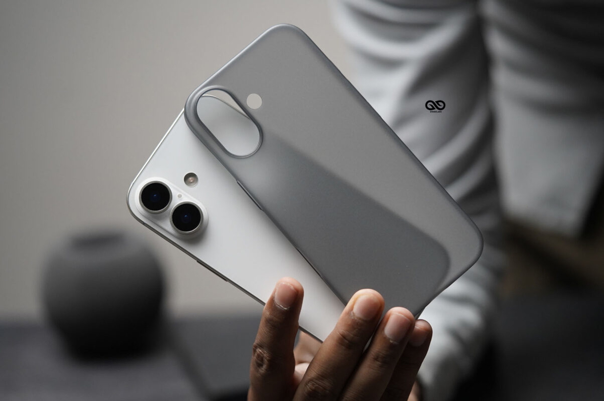 Space Grey Ultra Thin Case For iPhone Air/17/17Pro/17ProMax (Without ...